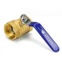 China Brass Ball Valve 1/2 to 4 Inch PN16 Manual Threaded Plumbing Valve for sale