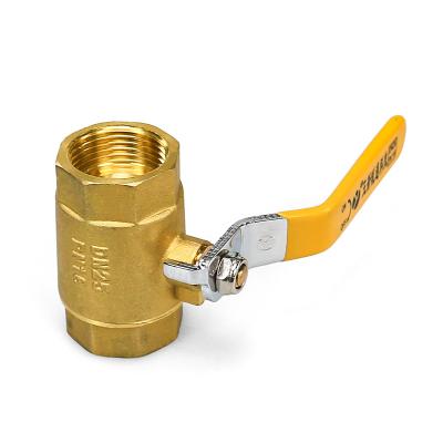 China Full Size Brass Ball Valve Female Thread 1/2 to 4 Inch for Water Gas Supply PN16 for sale