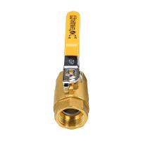 China Full Size Brass Ball Valve Female Thread 1/2 to 4 Inch for Water Gas Supply PN16 for sale
