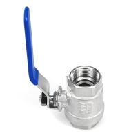 China BSP Threaded Stainless Steel Ball Valve 1/2 inch 304 316 PN16 for sale
