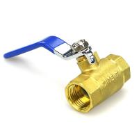 China Forged Brass Gas Ball Valve 1/2 Inch Female Threaded PN16 Water Oil Valve for sale