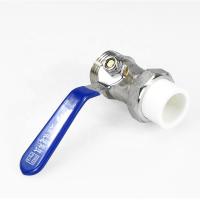 China DN10 High Pressure PPR Double Union Ball Valve PN20 1/2 Inch 10 Year Warranty for sale