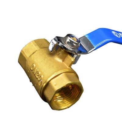 China Brass Ball Valve 1/4-4 Inch NPT BSP Female Male Directional Flow Control Valve 1.0-1.6Mpa for sale