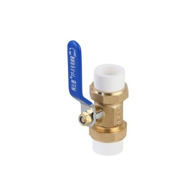 China Forged Brass Ball Valve 1/4 to 4 Inch NPT BSP 10-25 Bar Water Control for sale