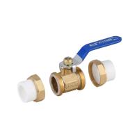 China ISO9001 Brass Ball Valve 1.0-1.6Mpa Water Pressure Control Valve 1/4-4 Inch for sale