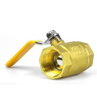 China Forged Brass Ball Valve Female Threaded 1/2 Inch 3/4 Inch PN16 for Oil Water Gas for sale