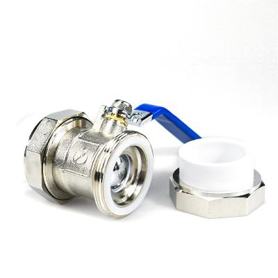 China DN15-DN100 Forged Brass Ball Valve 1/2 to 4 Inch PN16 Shut Off Valve for sale