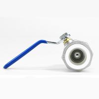 China DN15 DN20 DN25 Metal Ball Valve Long Handle Medium Temperature for sale