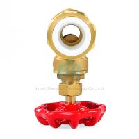 China PPR Double Union Brass Gate Valve 200 WOG Steel Wheel Handle 1/2 to 4 Inch for sale