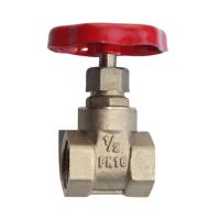 China Forged Brass Water Gate Valve NPT / BSP Thread for sale