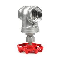 China Female Thread Resilient Seated Cast Iron Gate Valve 3 Inch 4 Inch PN16 for sale