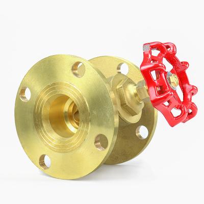 China Industrial Brass Rising Stem Globe Valve DN50 PN16 Normal Temperature for sale