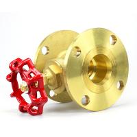 China Industrial Brass Rising Stem Globe Valve DN50 PN16 Normal Temperature for sale