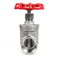 China Stainless Steel Gate Valve PN16 PN20 High Pressure 1/2 to 4 Inch SS304 SS316 for sale