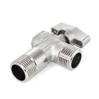 China UK Type 2 Way Angle Valve 90 Degree Brass Half Inch Angle Valve for sale