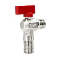 China Brass Forged Water Angle Ball Valve 1/2 to 4 Inch PN16 5 Year Warranty for sale