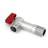China Brass Forged 2 Way Angle Valve NPT BSP Thread 1/4-4 Inch 1.0-1.6Mpa for sale