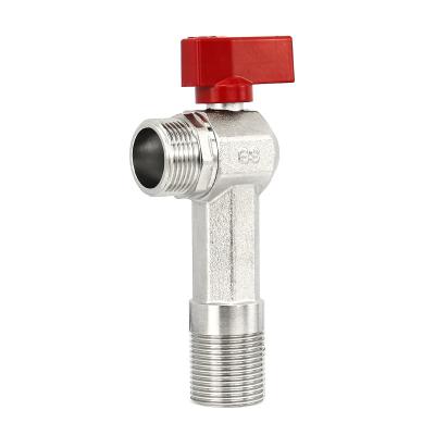 China Brass 2 Way Angle Valve for Toilet Cold Water 1/2 Inch PN16 for sale