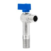 China Brass 2 Way Angle Valve for Toilet Cold Water 1/2 Inch PN16 for sale