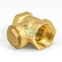 China Brass Horizontal Check Valve Female Threaded For Water Flow Control for sale