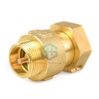 China Brass BSP Extension Union Check Valve Water Meter 1/2 to 4 Inch PN16 Anti Air Rotation for sale
