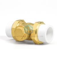 China Forged PPR Brass Swing Check Valve Horizontal Non Return 1/2 to 4 Inch PN16 for sale
