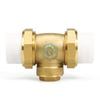 China Forged PPR Brass Swing Check Valve Horizontal Non Return 1/2 to 4 Inch PN16 for sale