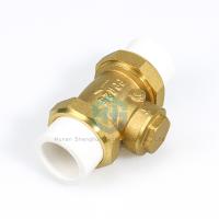 China Forged PPR Brass Swing Check Valve Horizontal Non Return 1/2 to 4 Inch PN16 for sale