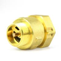 China Brass Vertical Check Valve Anti Air Rotation Female Male Thread 1/2 to 4 Inch PN16 for sale