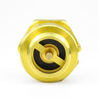 China Brass Vertical Check Valve Anti Air Rotation Female Male Thread 1/2 to 4 Inch PN16 for sale