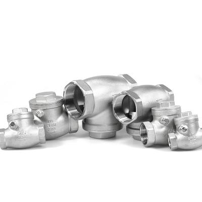 China Stainless Steel Swing Check Valve Non Return 1/2 to 4 Inch PN16 for sale