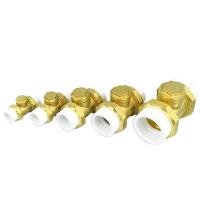China 1/2in Female Thread Brass Horizontal Check Valve DN15 One Way Non Return Check Valve for sale