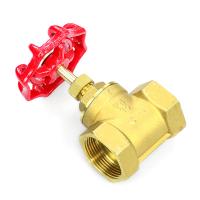 China Brass Globe Valve for Tap Water Pipe Natural Gas All Copper Stop Valve 1/2 to 4 Inch PN16 for sale