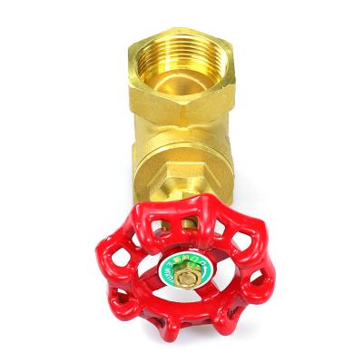 China Flow Water Control Stop Valve , high pressure Forged Globe Valve Brass for sale