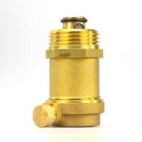 China Forged Brass Air Release Valve 1 inch 2 inch Automatic Air Vent for Water Systems for sale