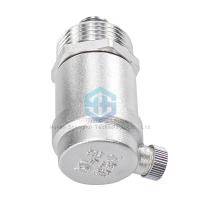China Automatic Air Vent Valve Thread Stainless Steel Exhaust Valves For Central Heating System for sale