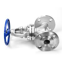 China Stainless Steel Bellow Seal Globe Valve Flange Type OEM Acceptable for sale