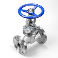 China Stainless Steel Bellow Seal Globe Valve Flange Type OEM Acceptable for sale