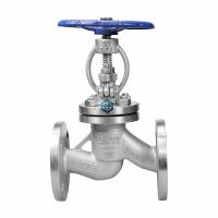 China CF8 PN16 304 Stainless Steel Flanged Globe Valve 1/2 to 4 Inch Heavy Duty Water Stop Valve for sale
