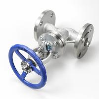 China CF8 PN16 304 Stainless Steel Flanged Globe Valve 1/2 to 4 Inch Heavy Duty Water Stop Valve for sale