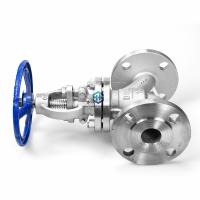 China CF8 PN16 304 Stainless Steel Flanged Globe Valve 1/2 to 4 Inch Heavy Duty Water Stop Valve for sale