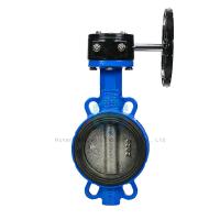 China Manual Electric Motorized Ductile Iron Wafer Butterfly Valve 2 Inch to 8 Inch for sale
