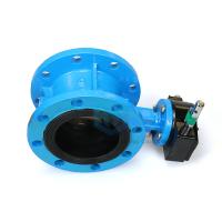 China ODM PN16 Electric Motorized Ductile Iron Butterfly Valve Flange Connection 2-12 Inch for sale