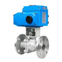 China Stainless Steel Electric Motorized Ball Valve 2 Inch 4 Inch 2 Way with Actuator for sale