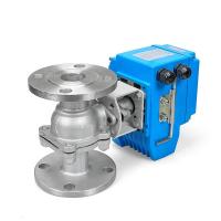 China AC220V 24VDC 12VDC 4 - 20mA Electric Actuator Water Flow Control Ball Valve for sale