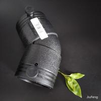 China PE100 Electrofusion HDPE Pipe Elbow 45 Degree 90 Degree Fittings SDR11 63mm for sale