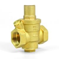 China Brass Pressure Reducing Valve 1/2 PTFE Seal 0.2-1.6MPa Pressure Loss ≤0.02MPa for sale