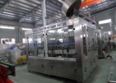 China 12000BHPH Beverage Filling Machine , Automatic Liquid Filling Machine For Plastic Bottle for sale