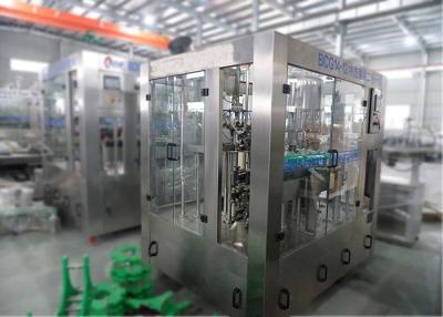 China Carbonated Drink Bottle Filling Capping And Labeling Machine , Automatic Water Filling And Capping Machine for sale