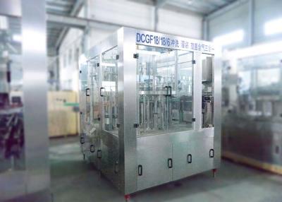 China Carbon Dioxide Carbonated Beverage Filling Machine Rinser Filler Capper 3 IN 1 for sale